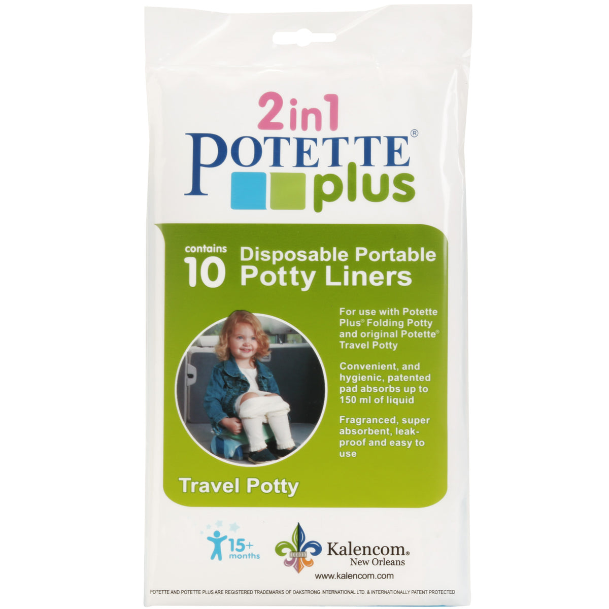 10 Potty Liners – Kalencom